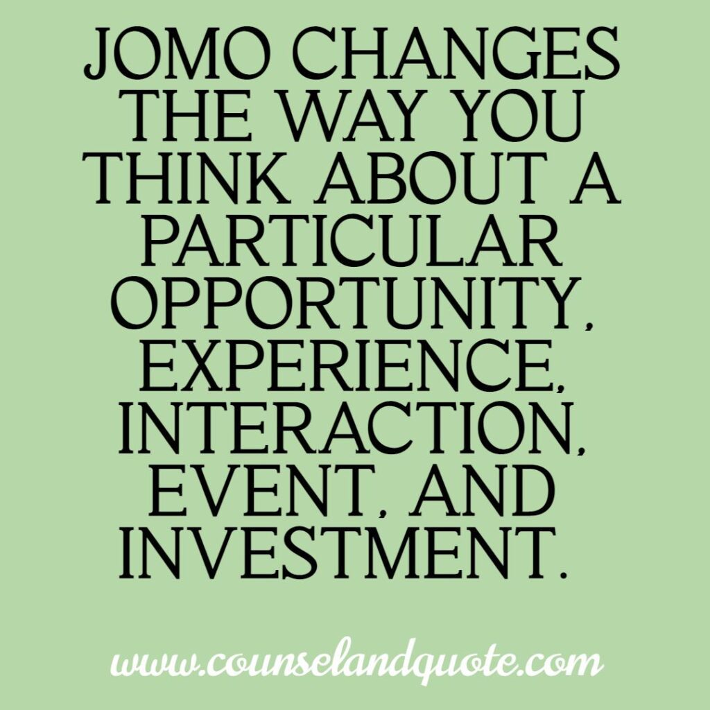 FOMO And JOMO| A Deep Analysis On Missing Out