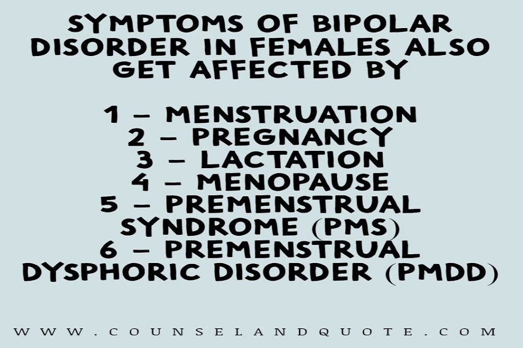 Bipolar Disorder Symptoms In Females| A Deep Analysis