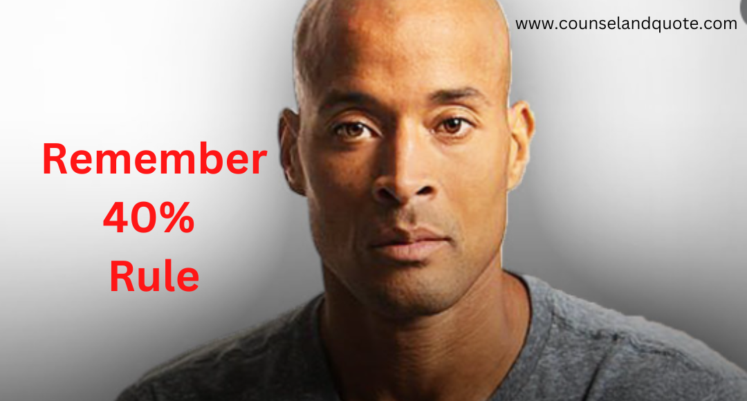 10 Best Inspirations From Can't Hurt Me By David Goggins Summary