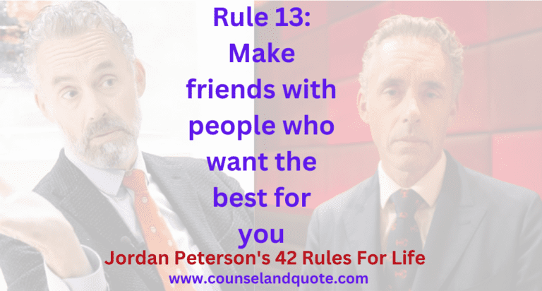 What Are Jordan Peterson's 42 Rules For Life?| Best Guidance