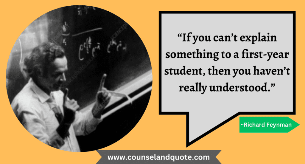 51 Best Richard Feynman Teaching Quotes