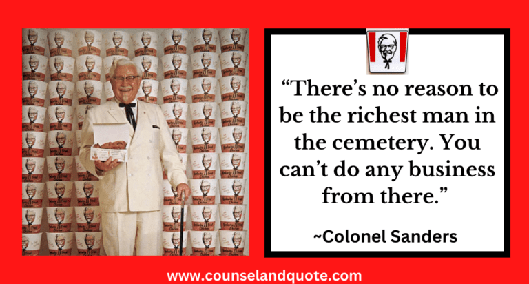 58 Best KFC Quotes| Colonel Sanders Quotes