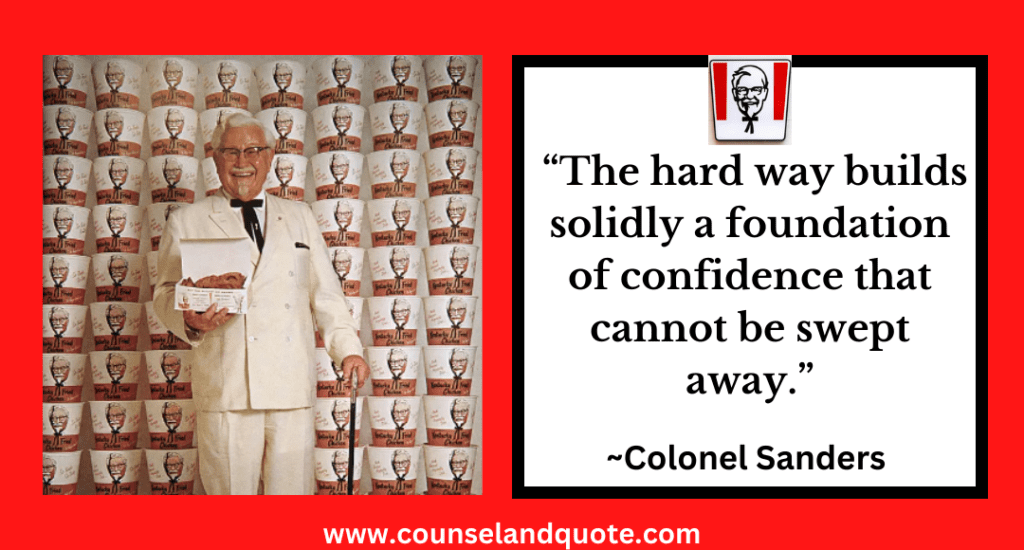 58 Best KFC Quotes| Colonel Sanders Quotes