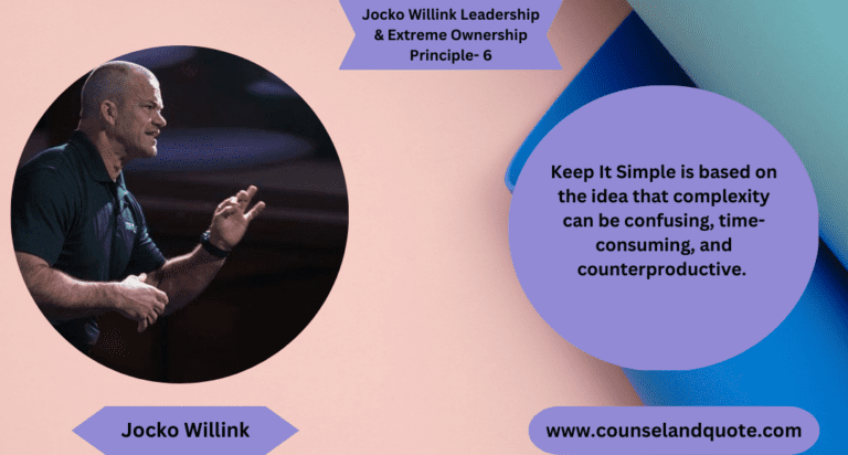 12 Jocko Willink Leadership & Extreme Ownership Principles