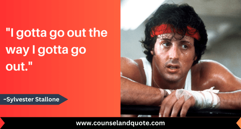 117 Best Sylvester Stallone Quotes & Wallpaper