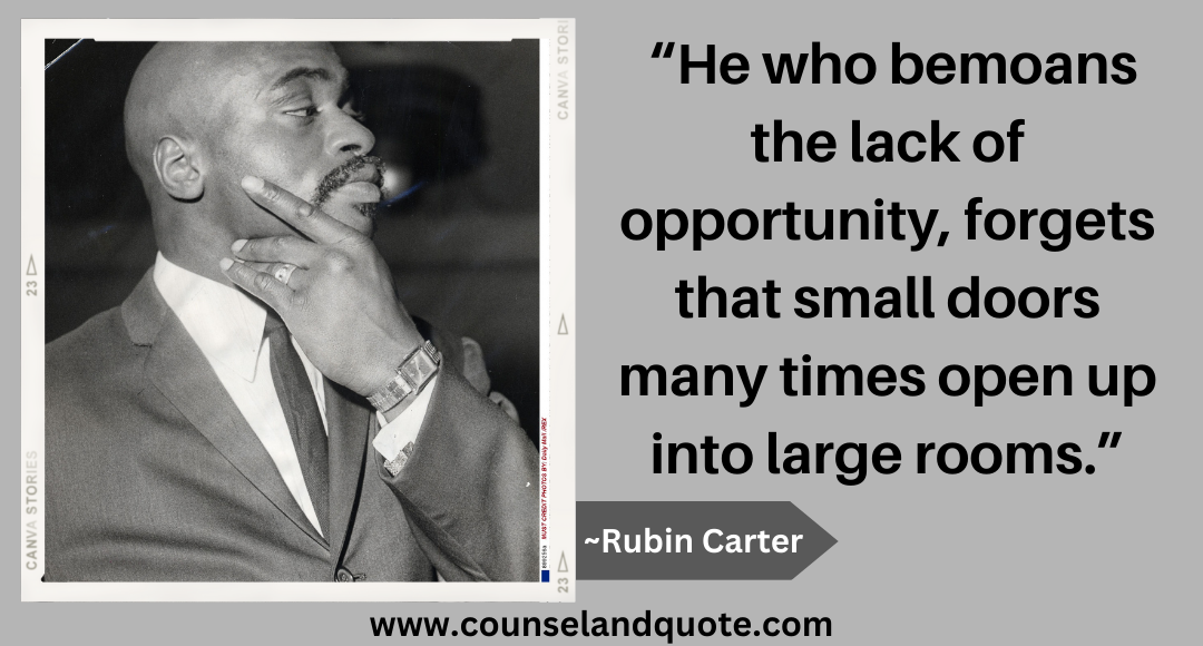 45 Best Rubin Carter Quotes & Wallpaper