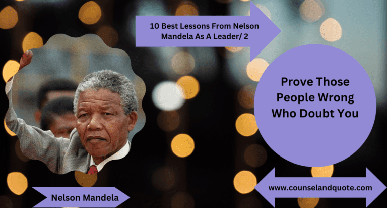 10 Best Lessons From Nelson Mandela As A Leader
