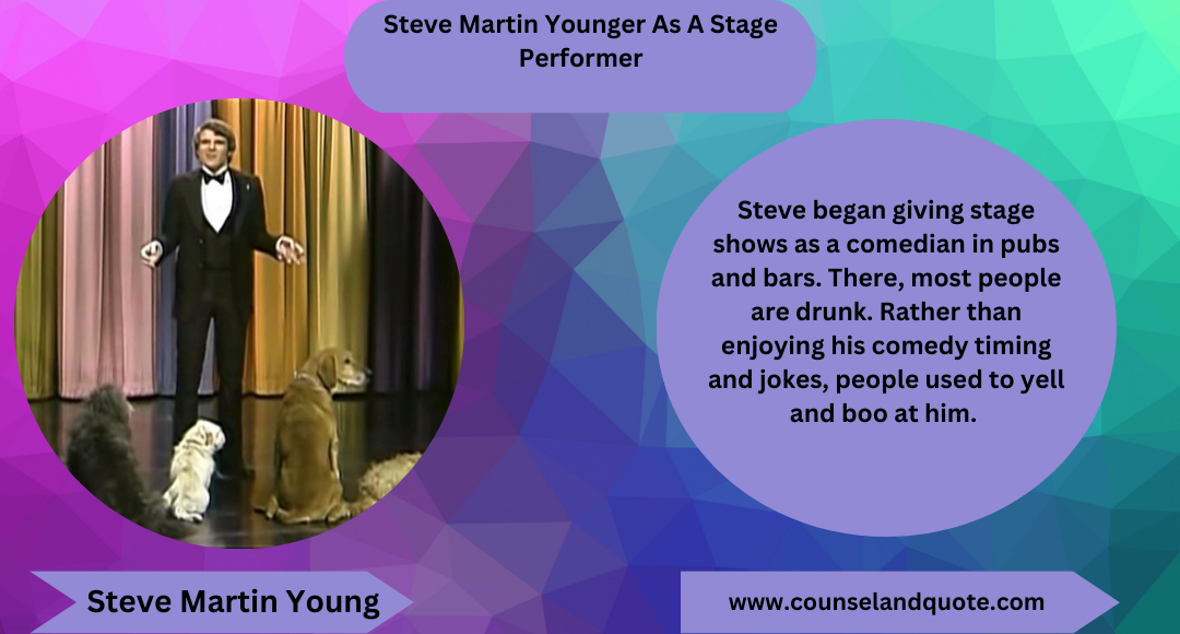 Steve Martin Young Struggles, Success & Goldilocks Principle