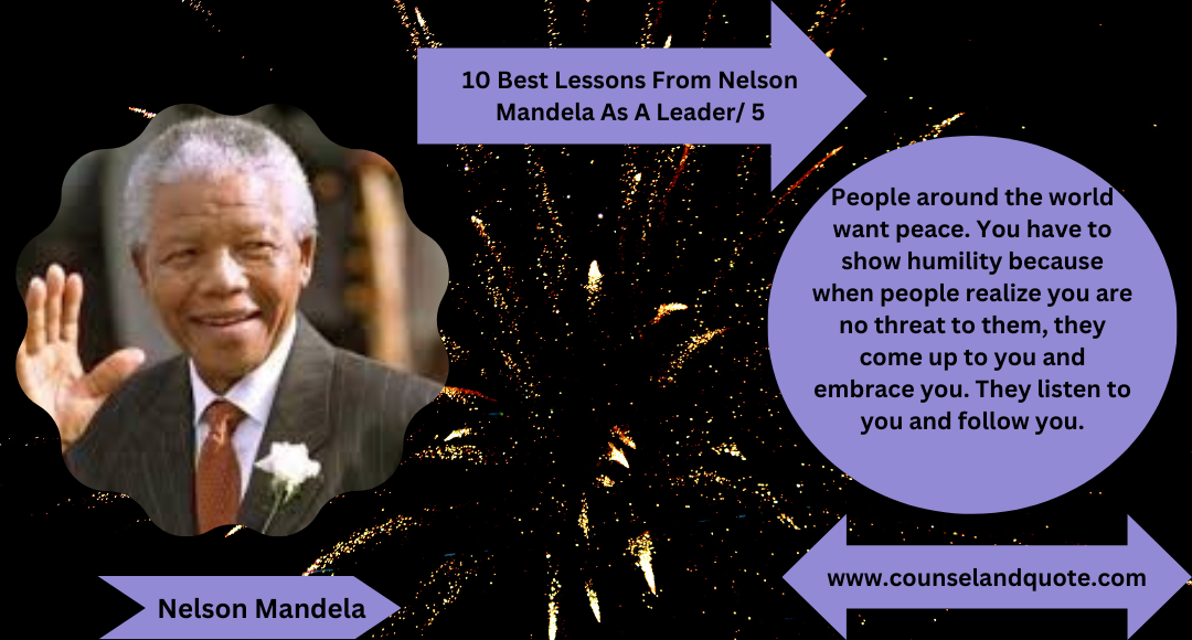 10 Best Lessons From Nelson Mandela As A Leader