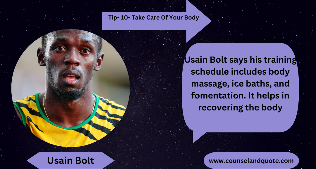 20 Best Usain Bolt Training Tips To Become Champion