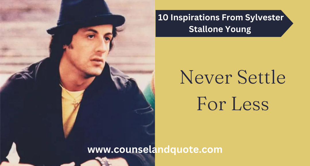 10 Best Inspirations From Young Sylvester Stallone| His Images & Movies ...