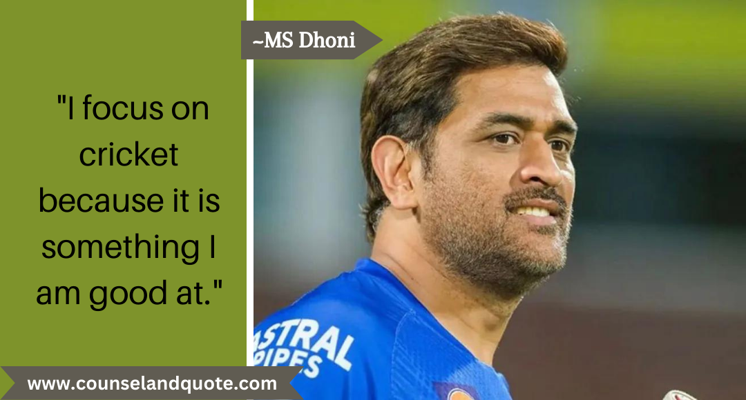 MS Dhoni Quotes|65 Best Inspirational Quotes & Wallpaper
