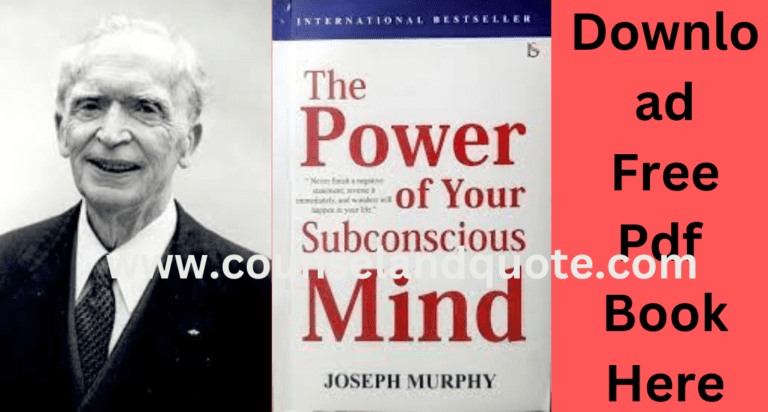 6 Best Dr Joseph Murphy Books| Life Lessons & Free Pdf Download