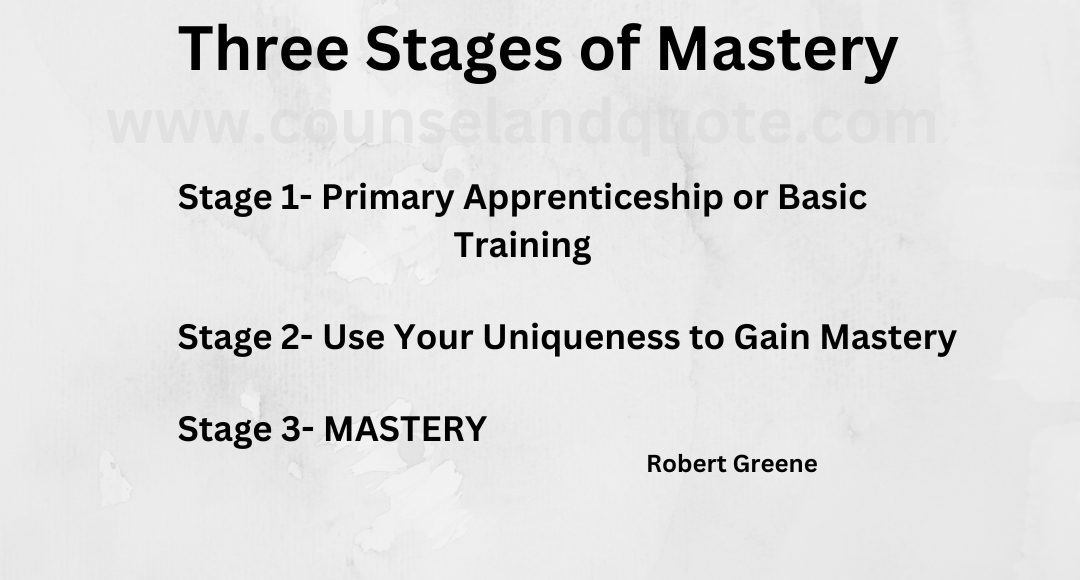 Robert Greene Mastery Book Summary & Free Book PDF